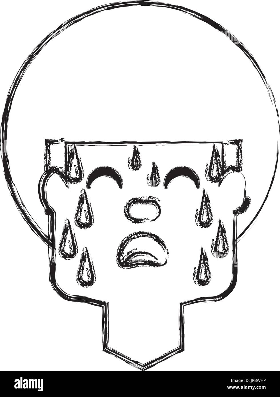 Anonymous sick person Stock Vector Images - Alamy