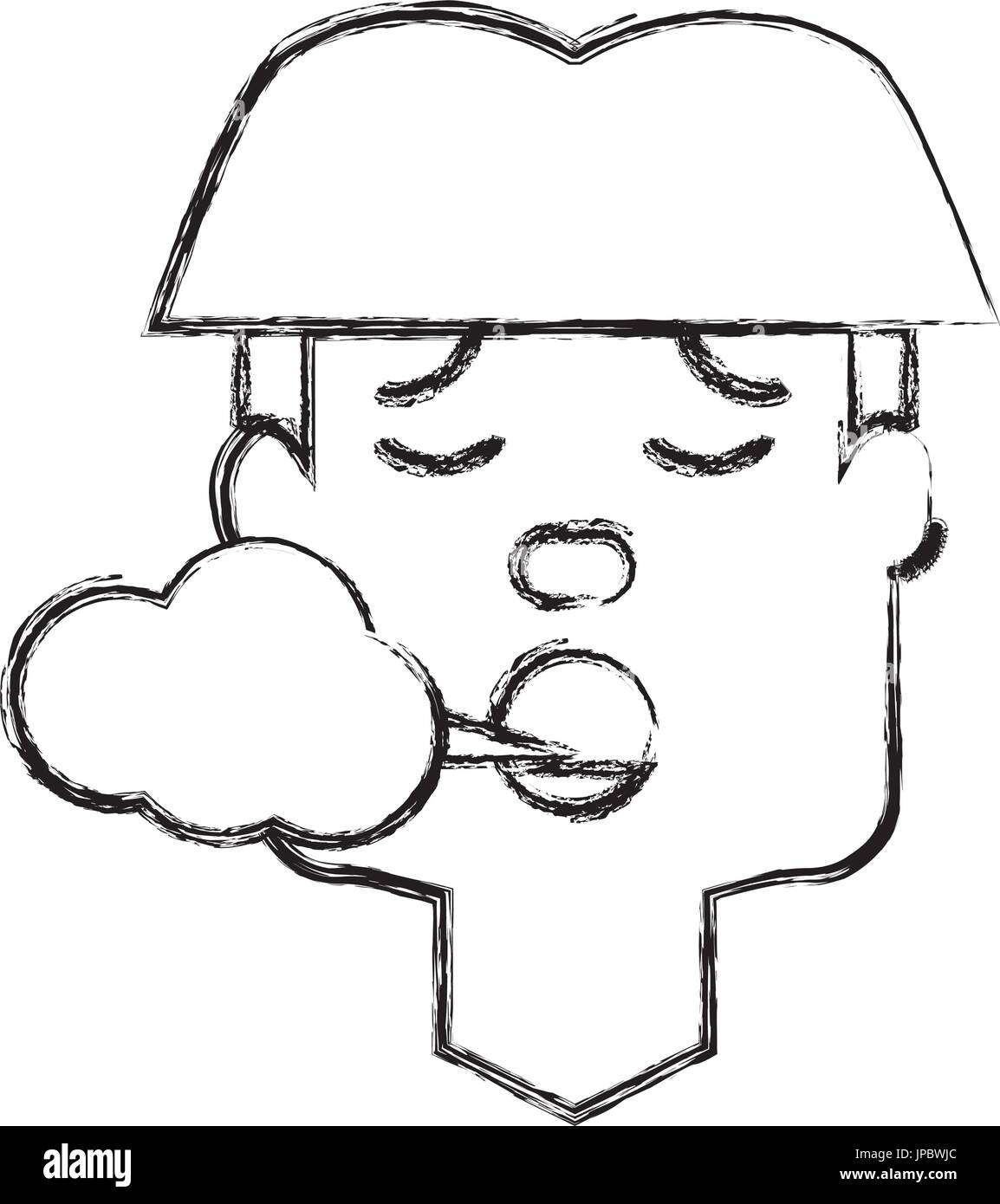 Man smoking cartoon Stock Vector Image & Art - Alamy