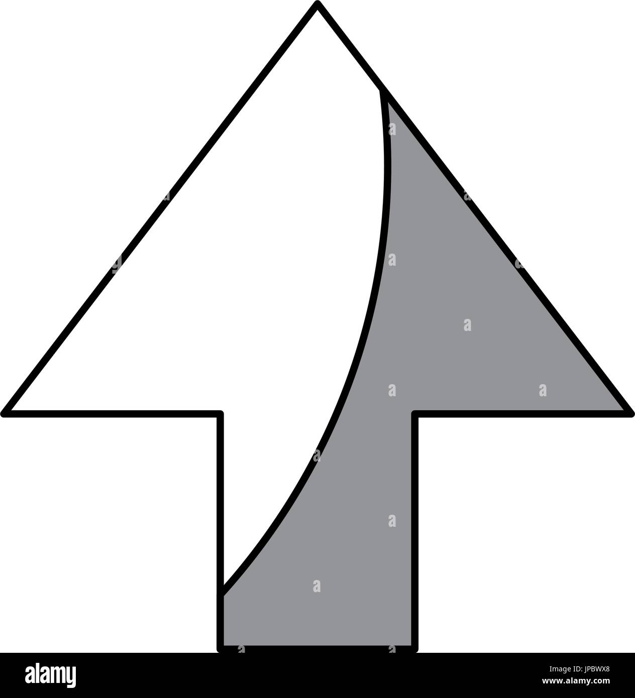 Arrow pointer symbol Stock Vector Image & Art - Alamy