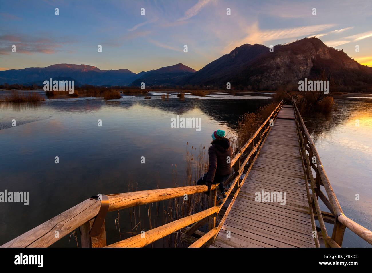 Only in the landscape, Nature Reserve , Torbiere del Sebino , provinces ...