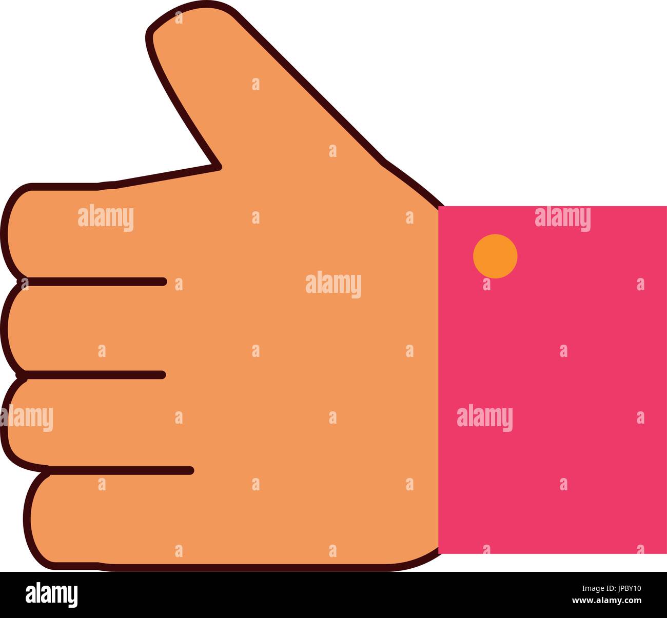 Human hand symbol Stock Vector Image & Art - Alamy
