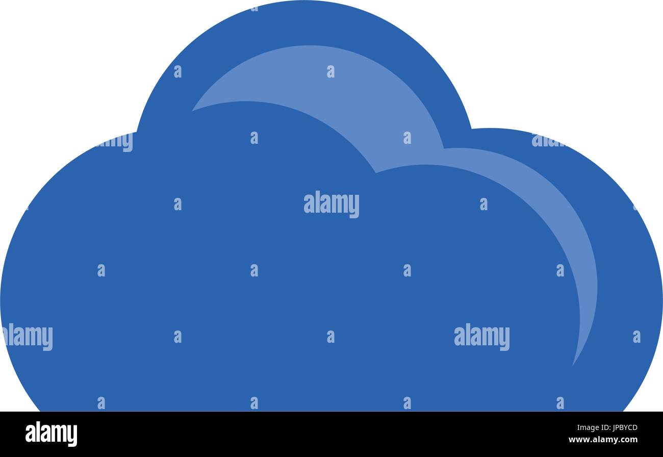 Cloud weather symbol Stock Vector Image & Art - Alamy