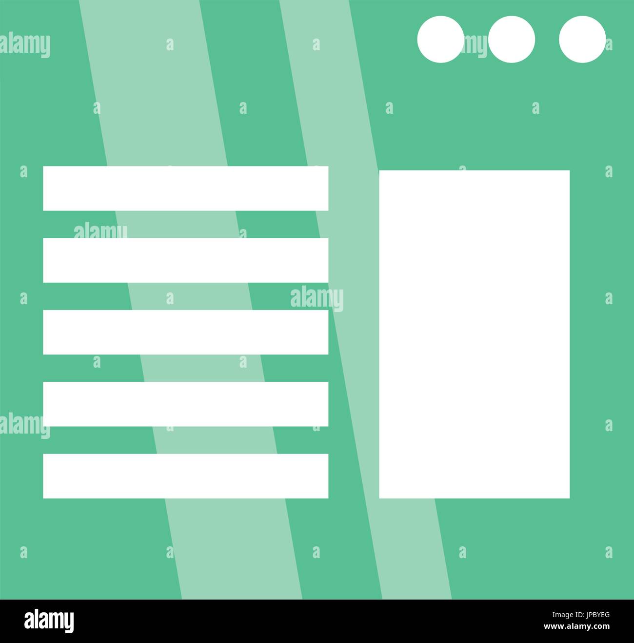Website page symbol Stock Vector Image & Art - Alamy