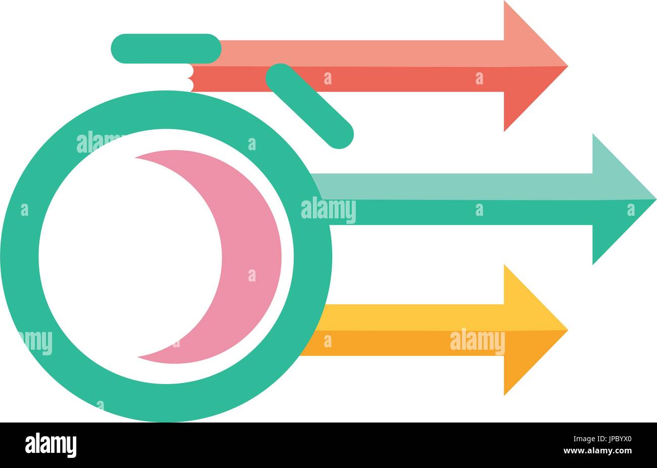 Arrow pointer symbol Stock Vector Image & Art - Alamy