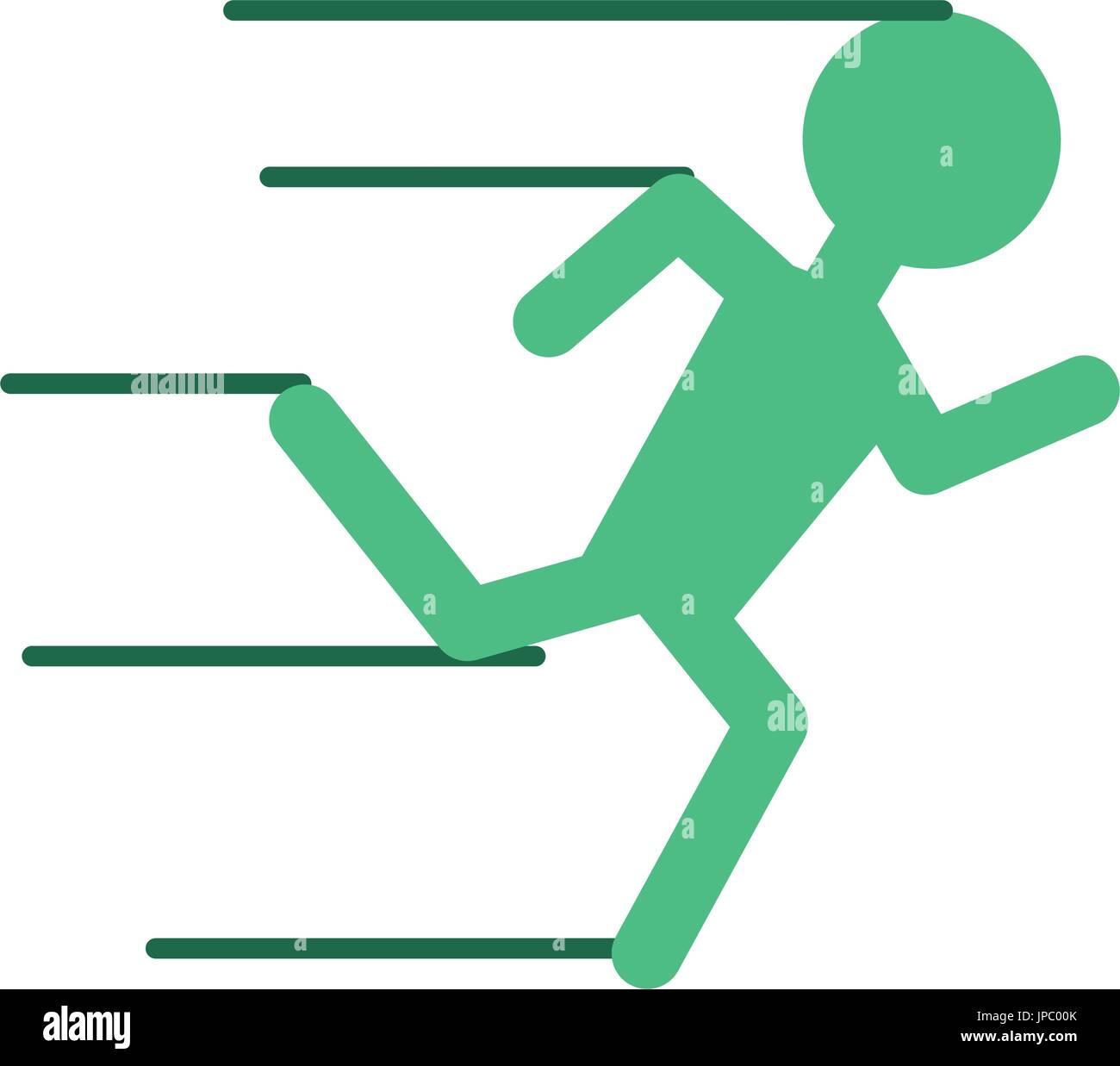 Man running pictogram Stock Vector Image & Art - Alamy