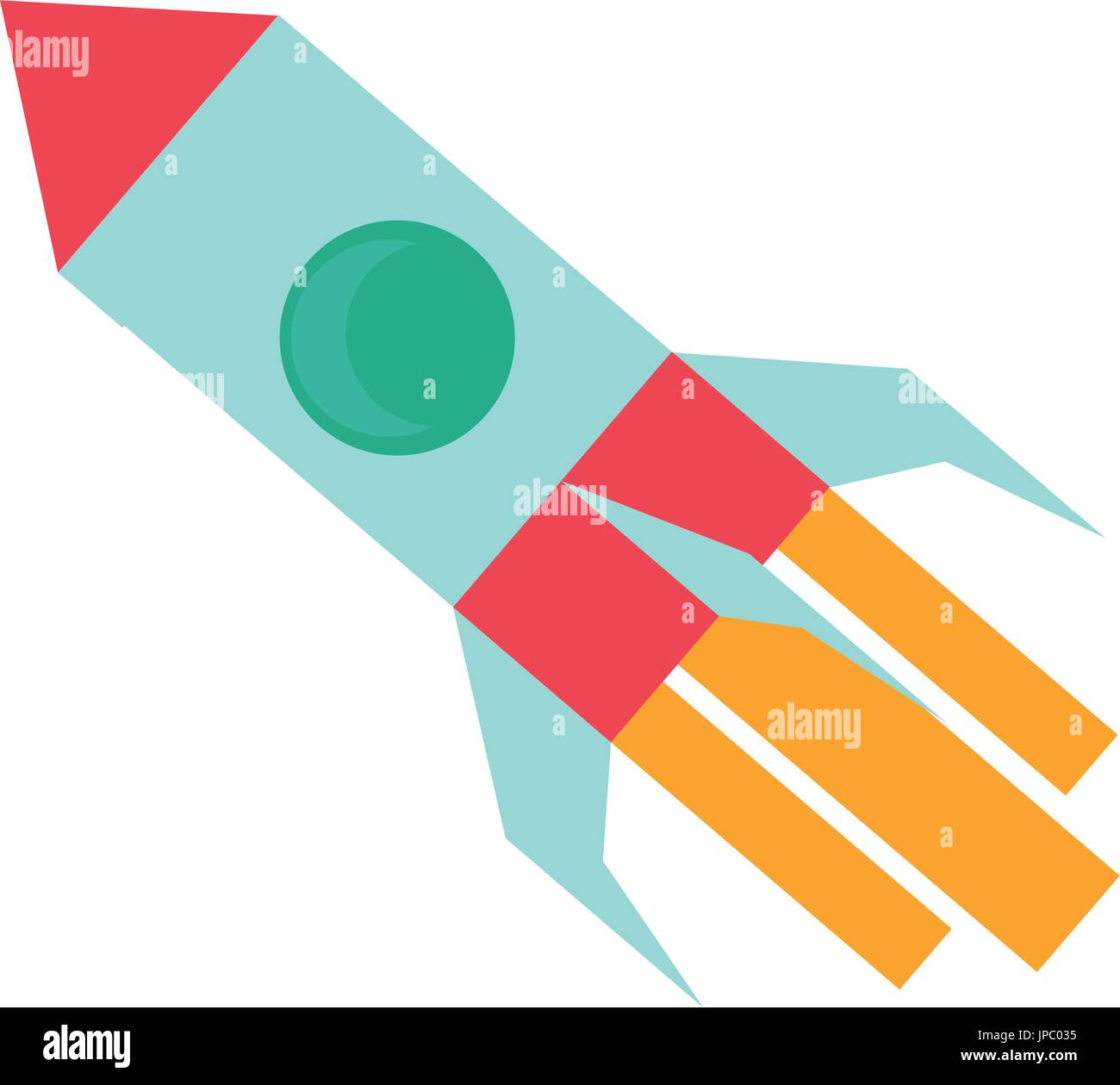 Rocket spaceship symbol Stock Vector Image & Art - Alamy
