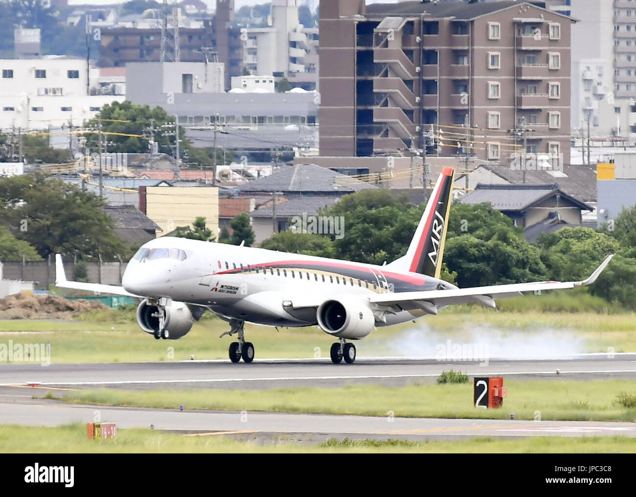 The Mitsubishi Regional Jet, a new passenger jet being developed by ...