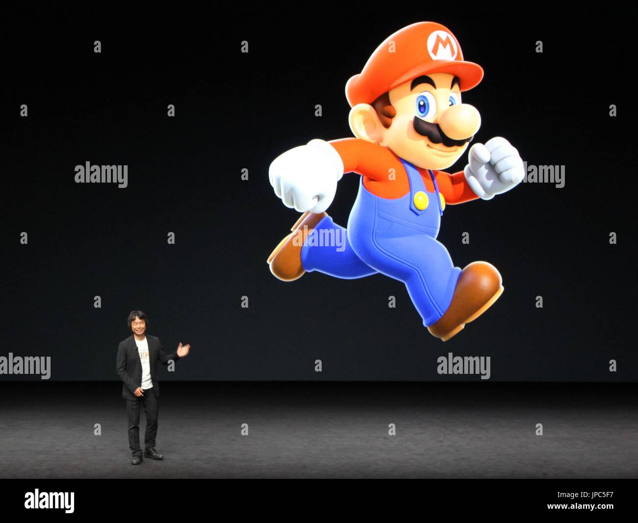 Shigeru Miyamoto of Japan's Nintendo Co., who created the popular Super ...