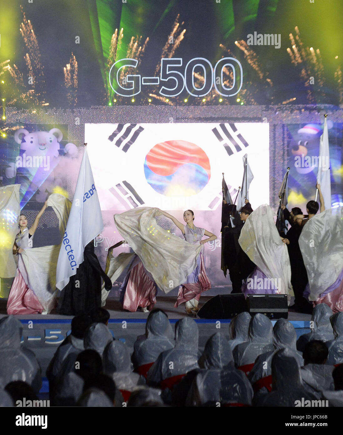 The 500-day countdown event for the 2018 Pyeongchang Winter Olympic ...