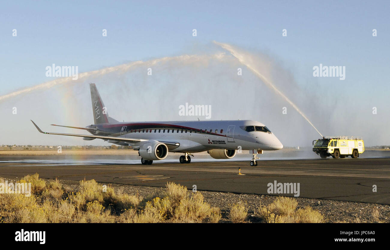 A new passenger jet being developed by Japan's Mitsubishi Aircraft Corp ...