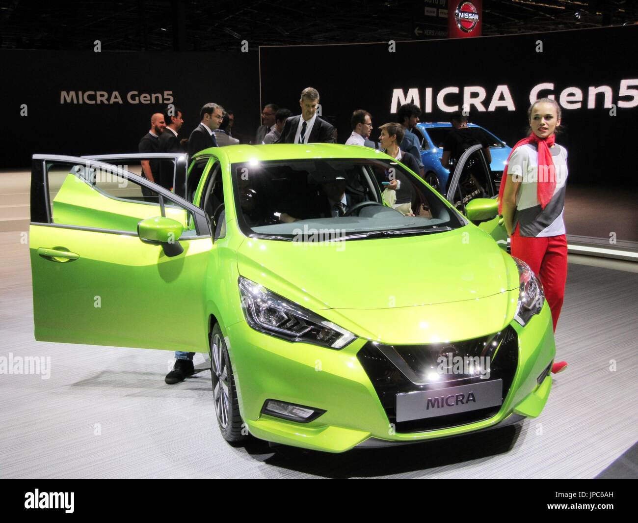 Japan's Nissan Motor Co. unveils the fifth generation model of its ...
