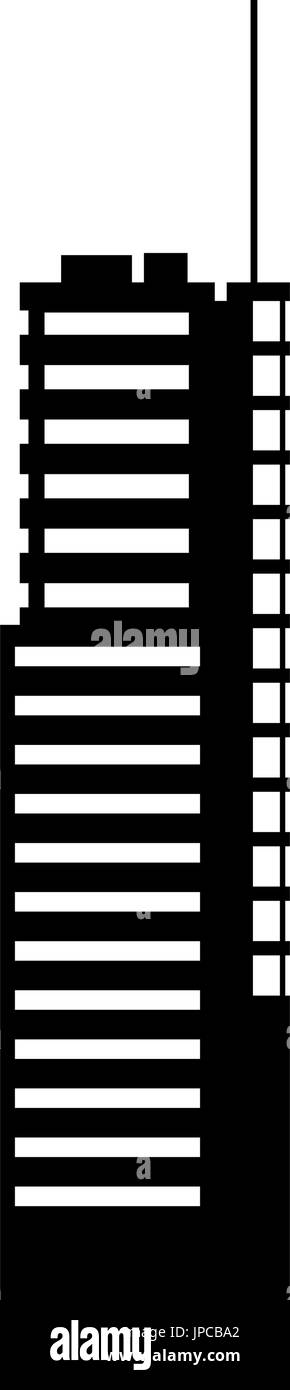 modern building high structure urban exterior Stock Vector Image & Art ...