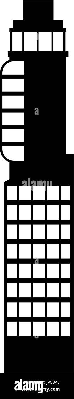 modern building high structure urban exterior Stock Vector Image & Art ...