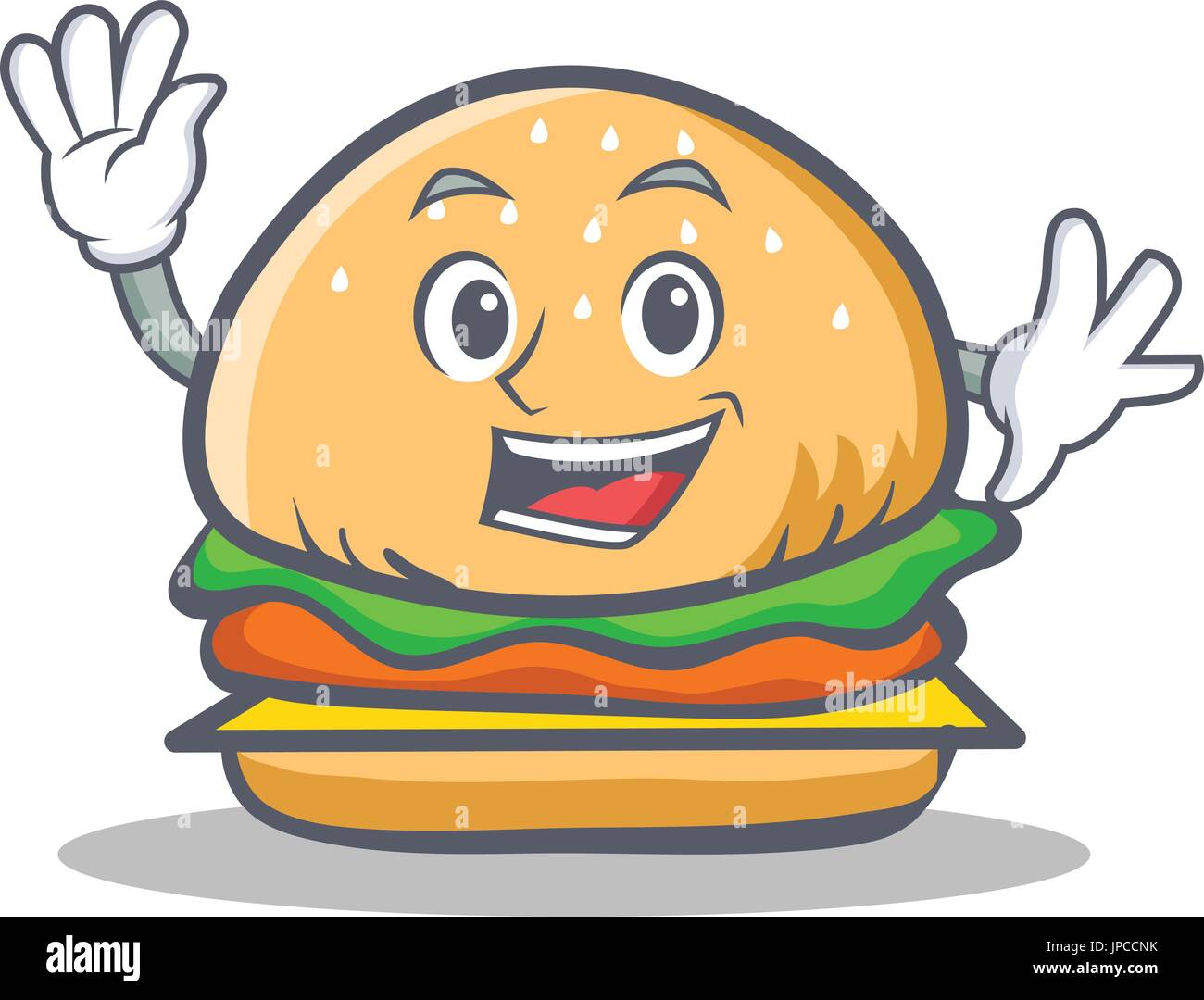 Grill waving Stock Vector Images - Alamy