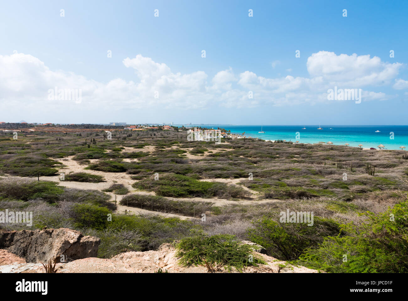 Aruba coastline ocean rocks sea hi-res stock photography and images - Alamy