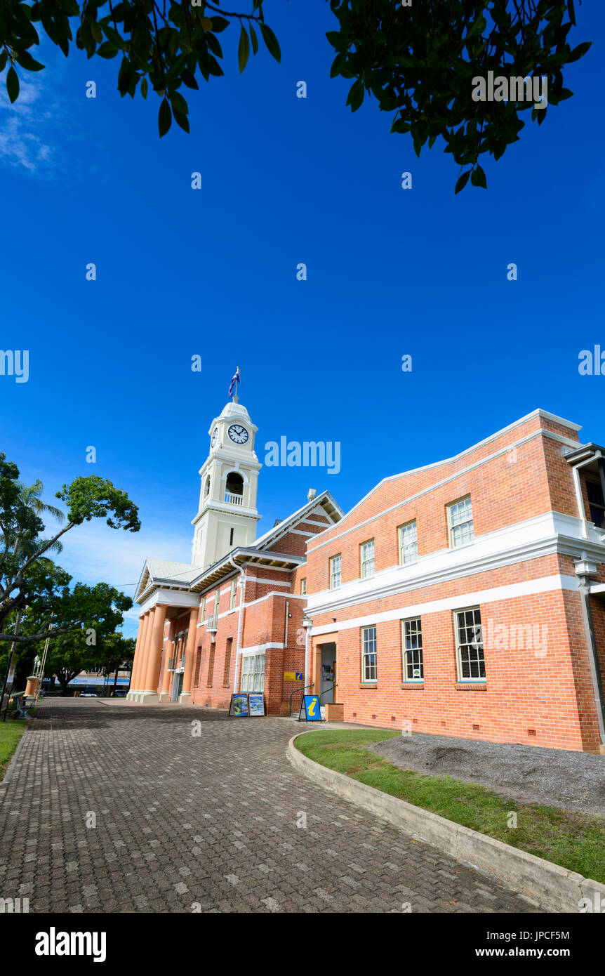 City Hall, built in 1908, Kent Street, Maryborough, Queensland, QLD ...