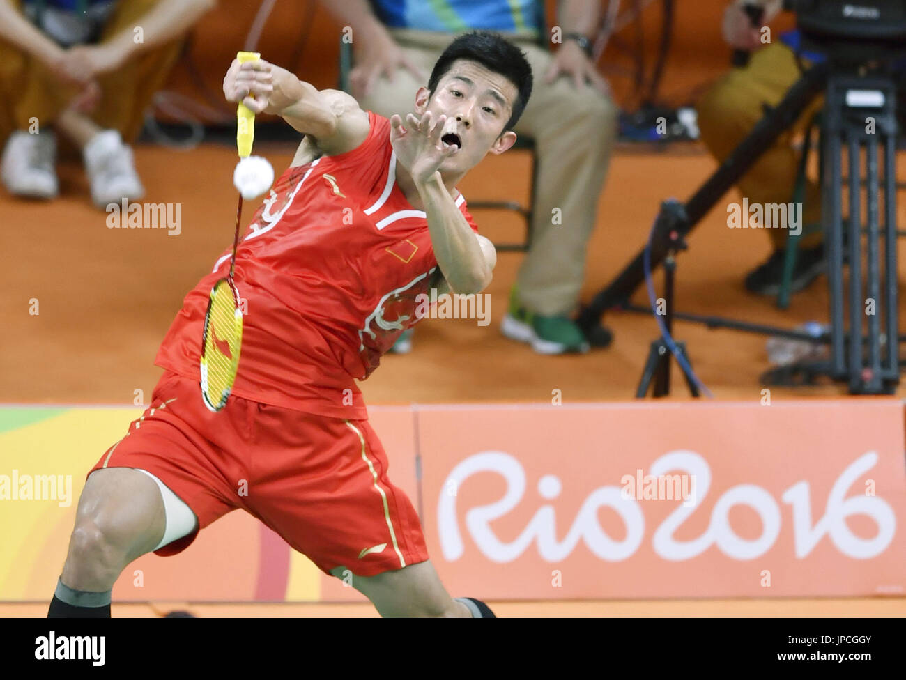 China's Chen Long plays against Lee Chong Wei of Malaysia in the men's ...