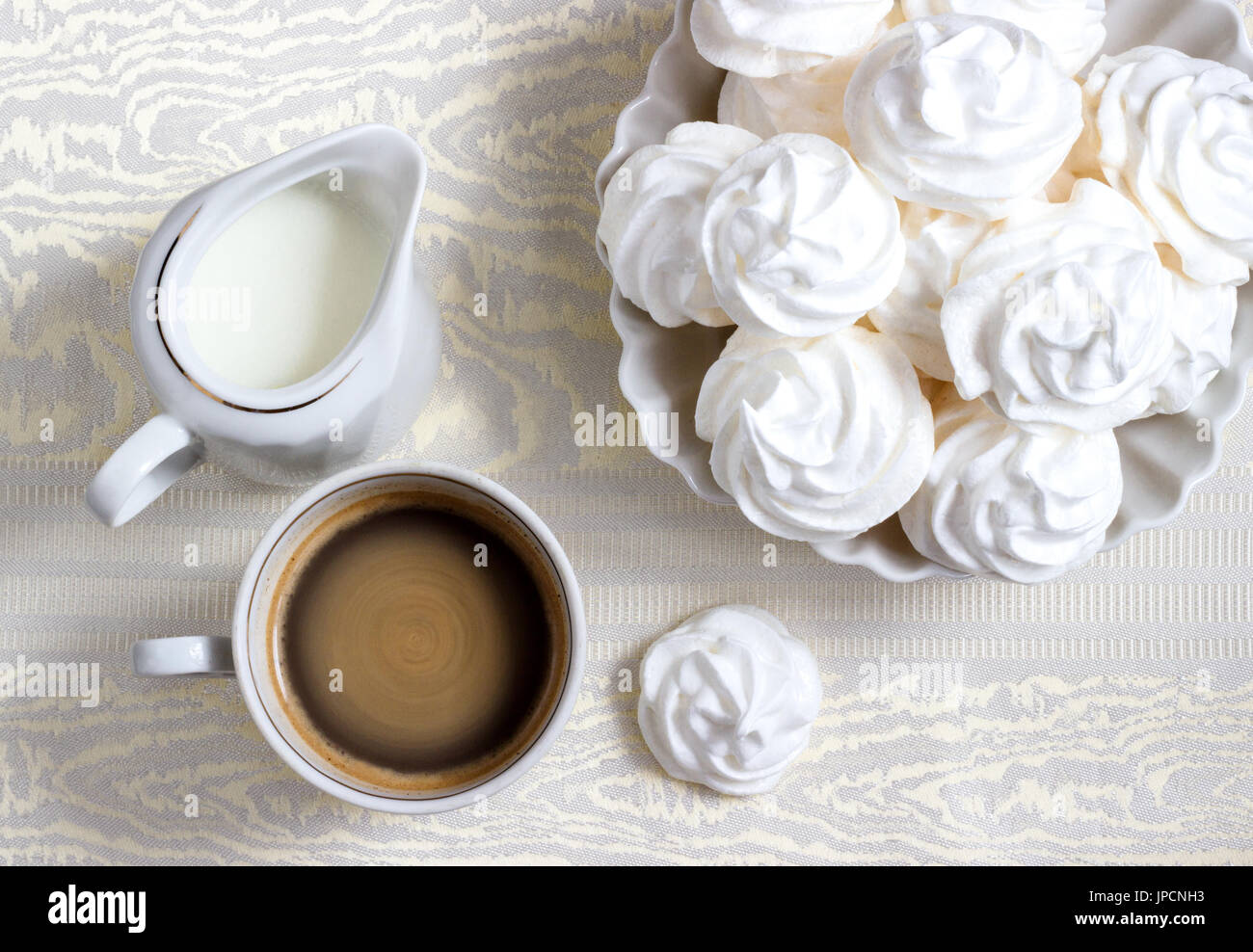 coffee with cream Stock Photo - Alamy