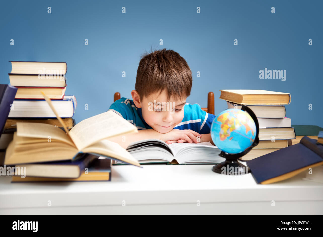 Baby Studying Hard