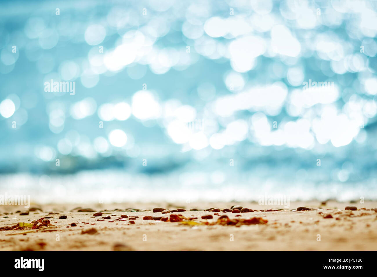 Blurred sea background Stock Photo - Alamy