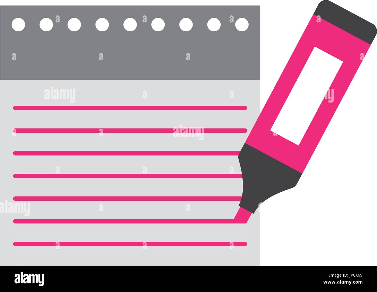 Highlighter marker textbook hi-res stock photography and images - Alamy