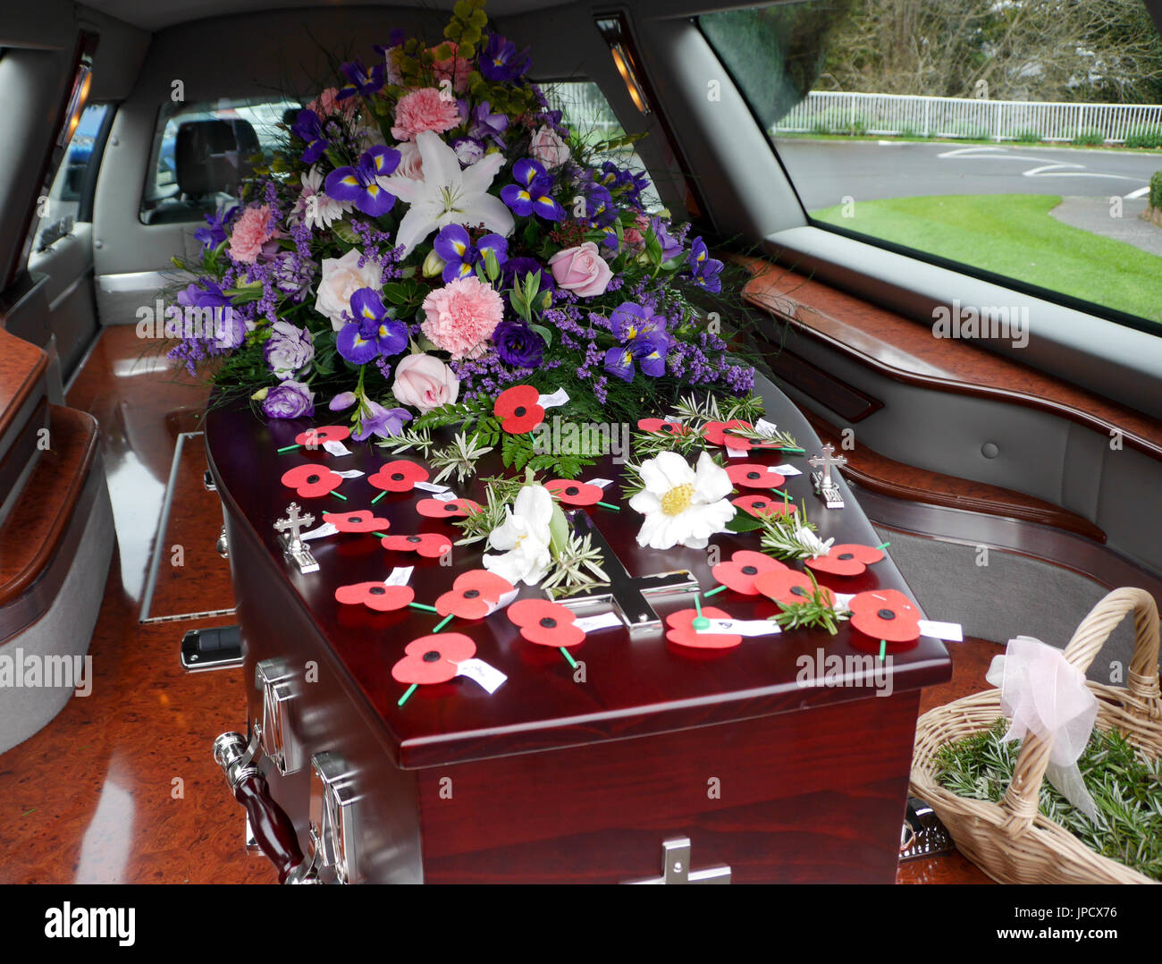 Funeral coffin hi-res stock photography and images - Alamy