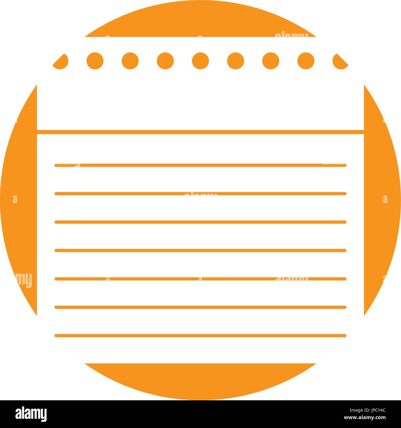 notebook sheet isolated icon Stock Vector Image & Art - Alamy