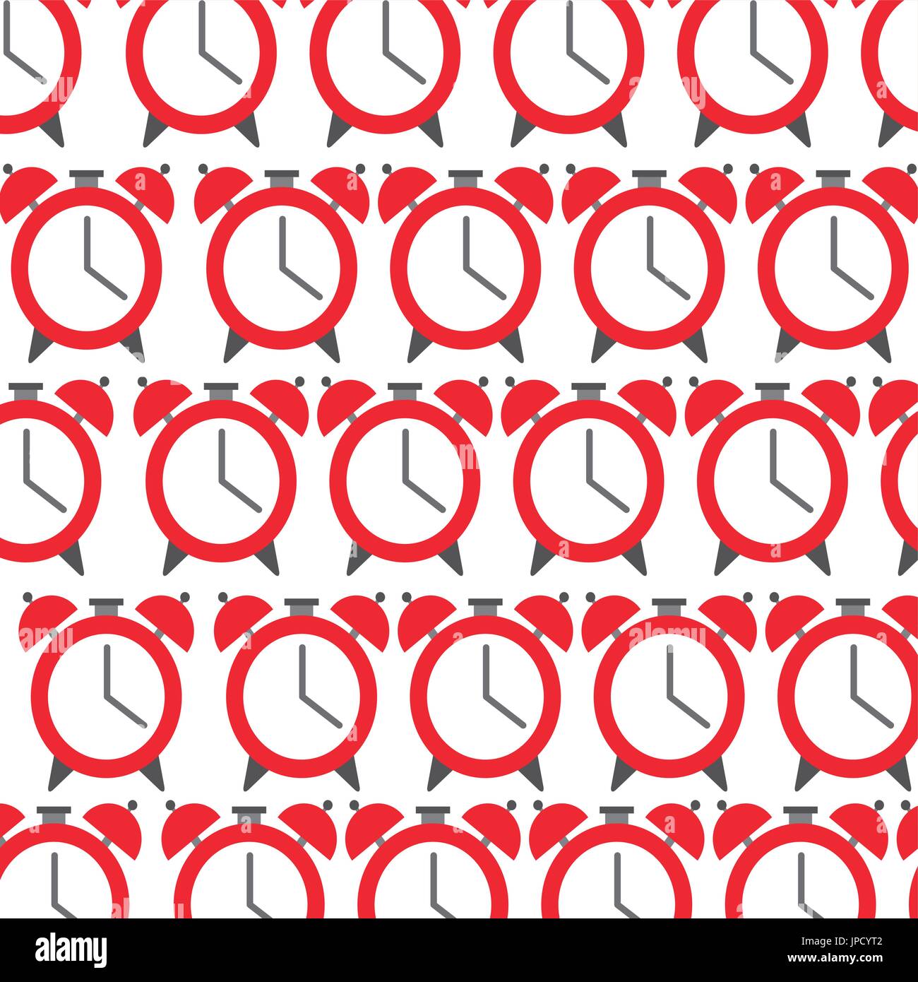 alarm clock pattern background Stock Vector Image & Art - Alamy