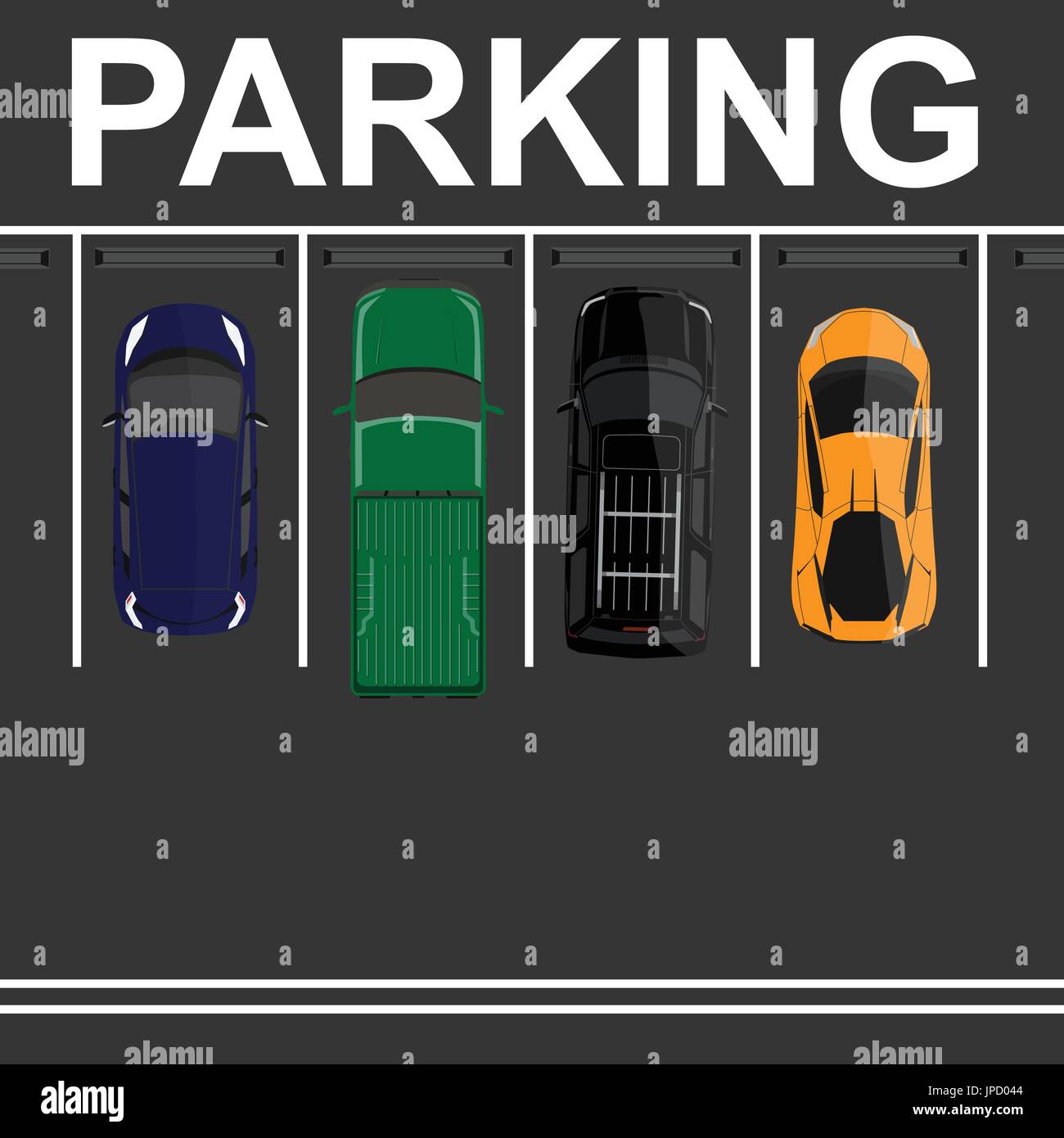 Car park zones Stock Vector Images - Alamy