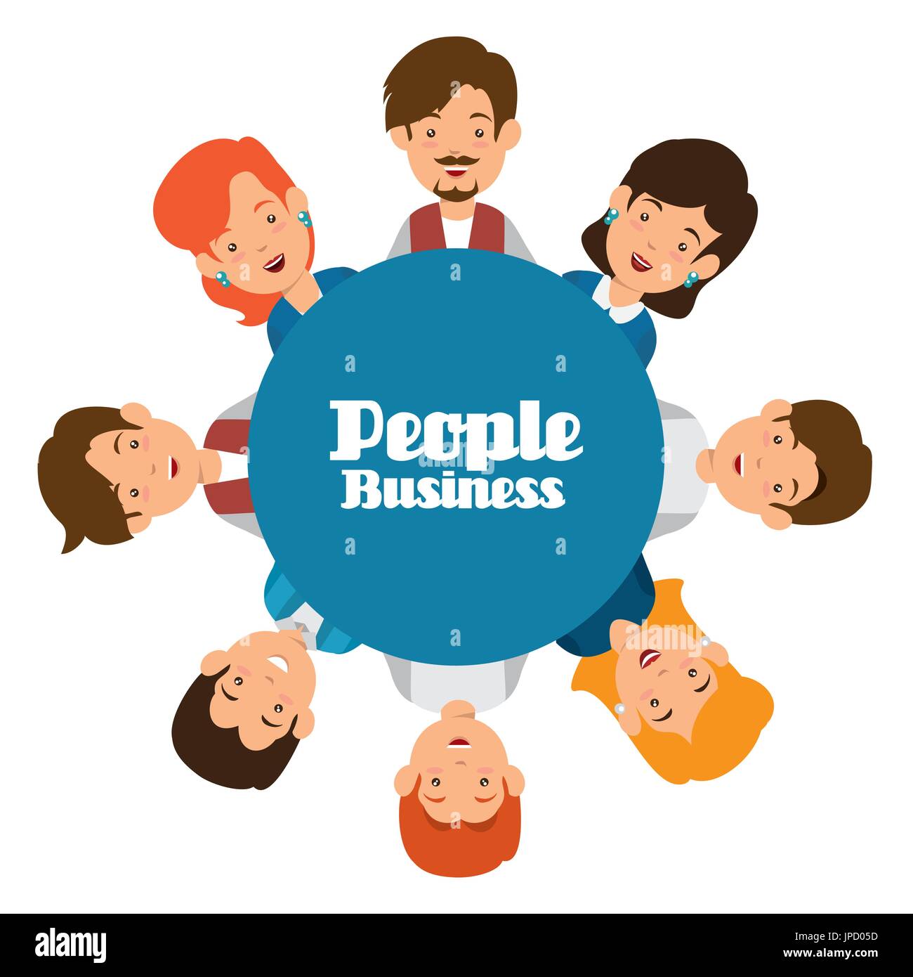 business people concept group vector illustration graphic design Stock ...