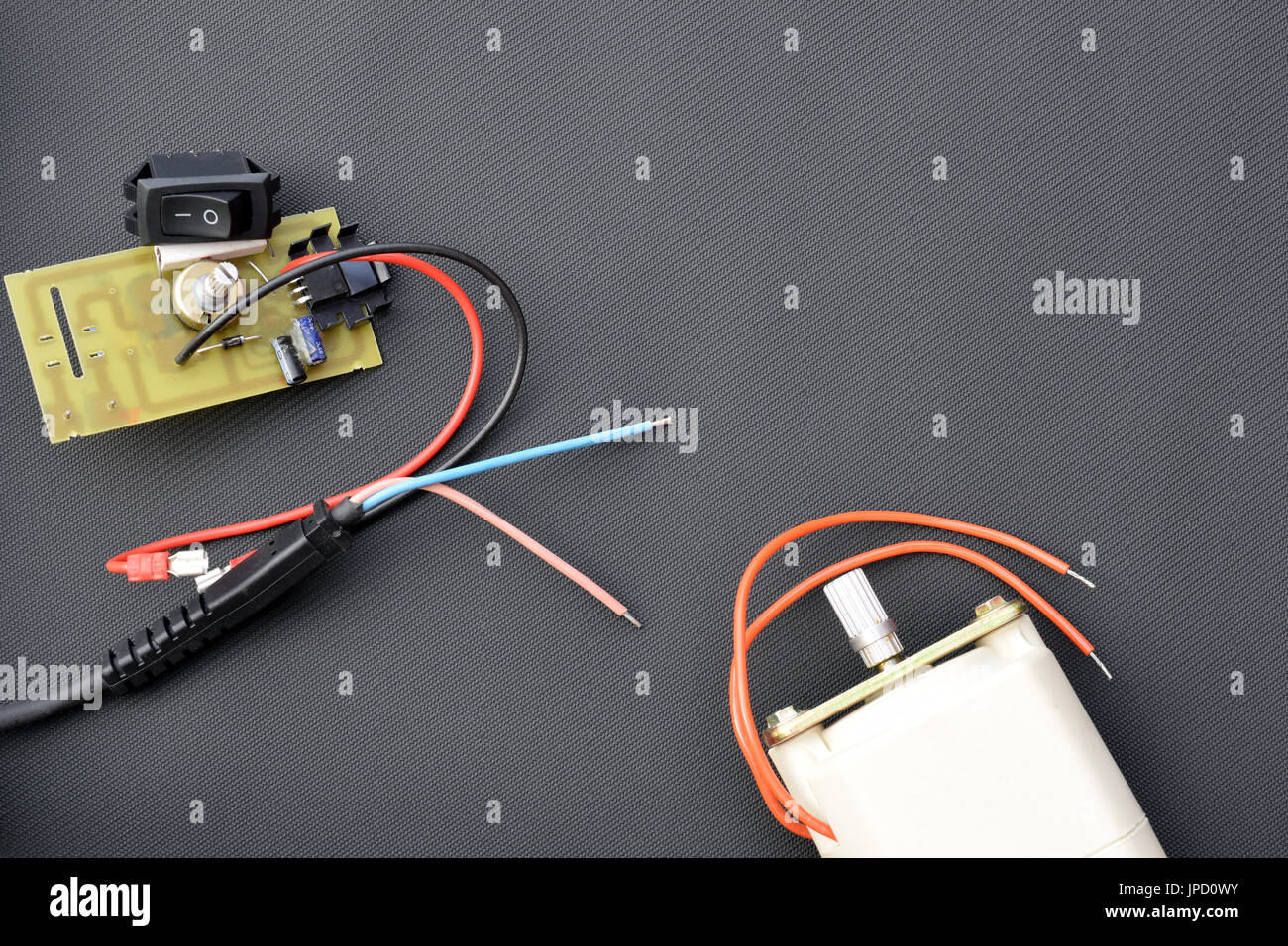 Parts for electric machine, motor, pcb, wires, potentiometer, switch ...