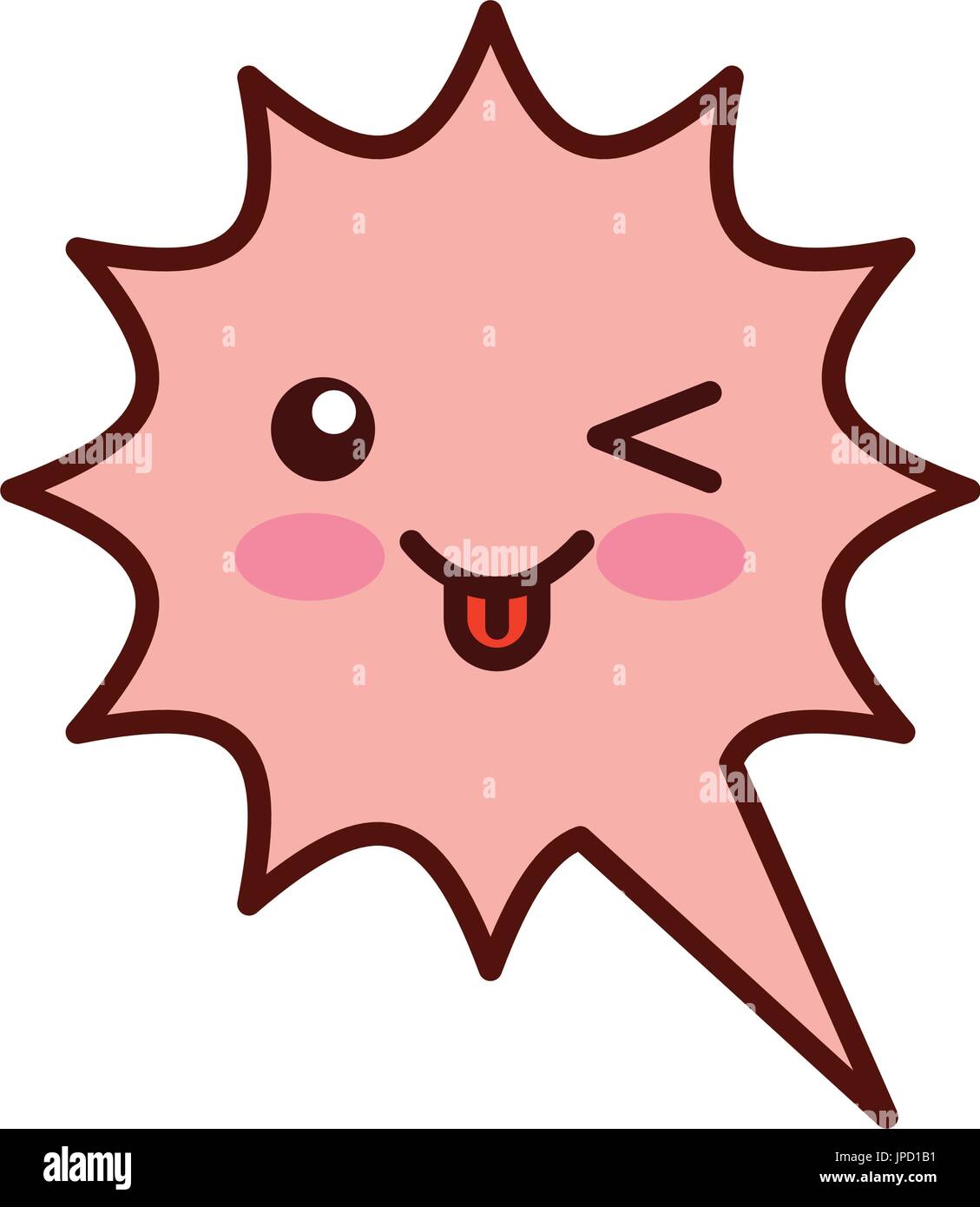 speech bubble kawaii character Stock Vector Image & Art - Alamy