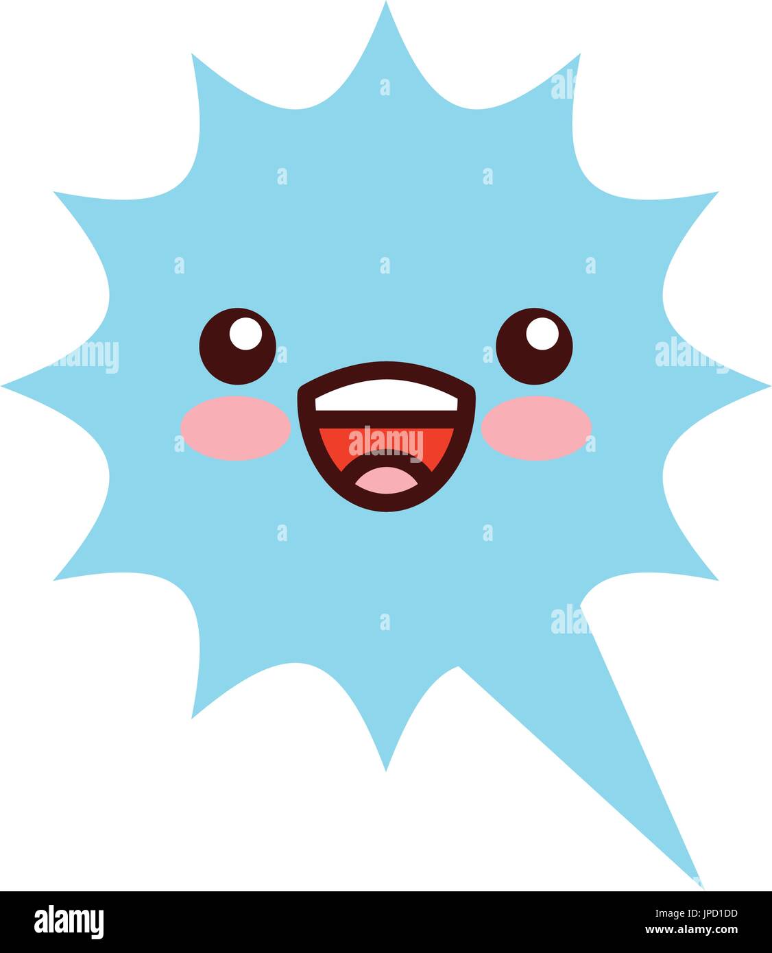 speech bubble kawaii character Stock Vector Image & Art - Alamy