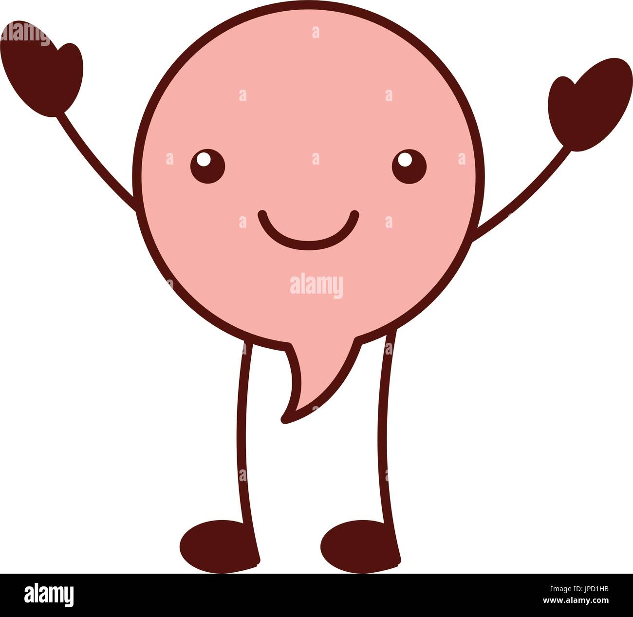 speech bubble kawaii character Stock Vector Image & Art - Alamy