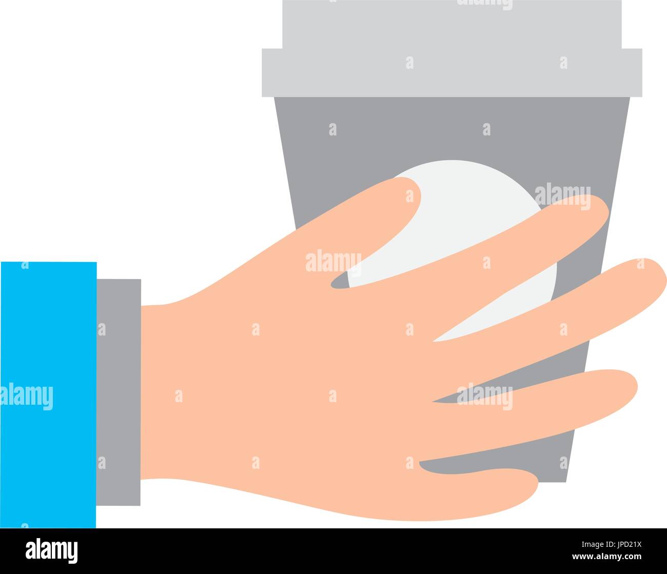 Hand shadow take cup hi-res stock photography and images - Alamy