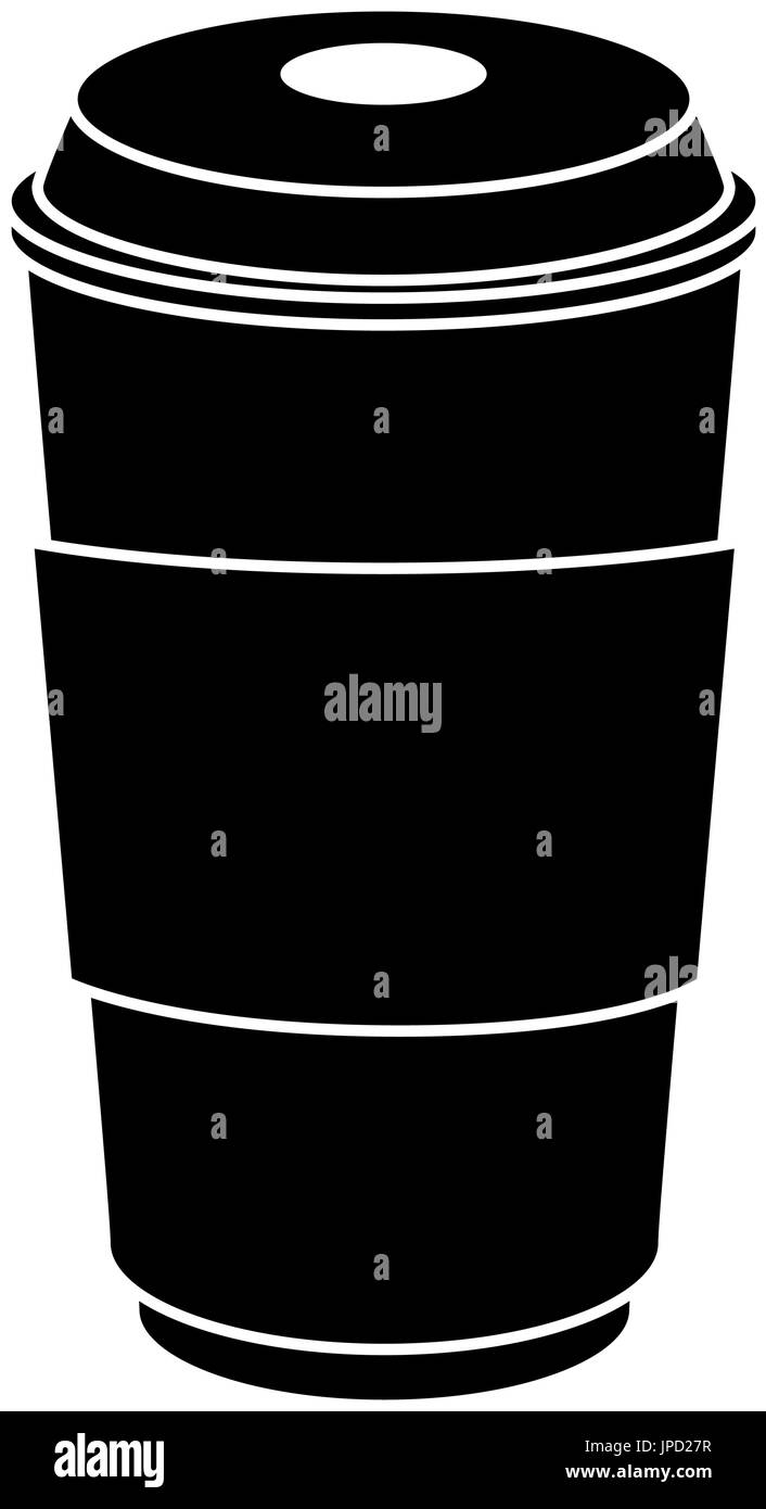 coffee cup icon over white background vector illustration Stock Vector ...