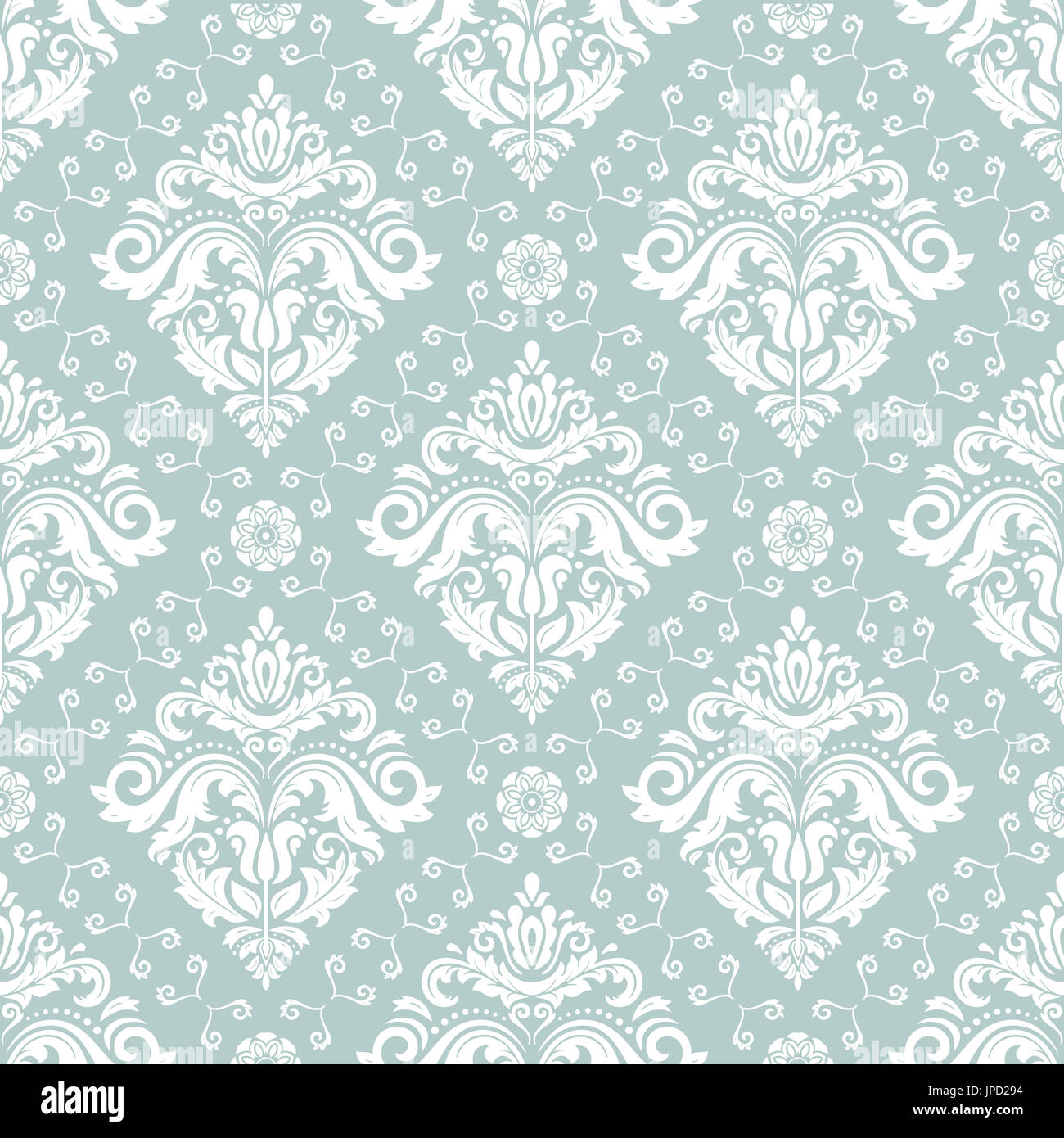Light Blue Vintage Pattern