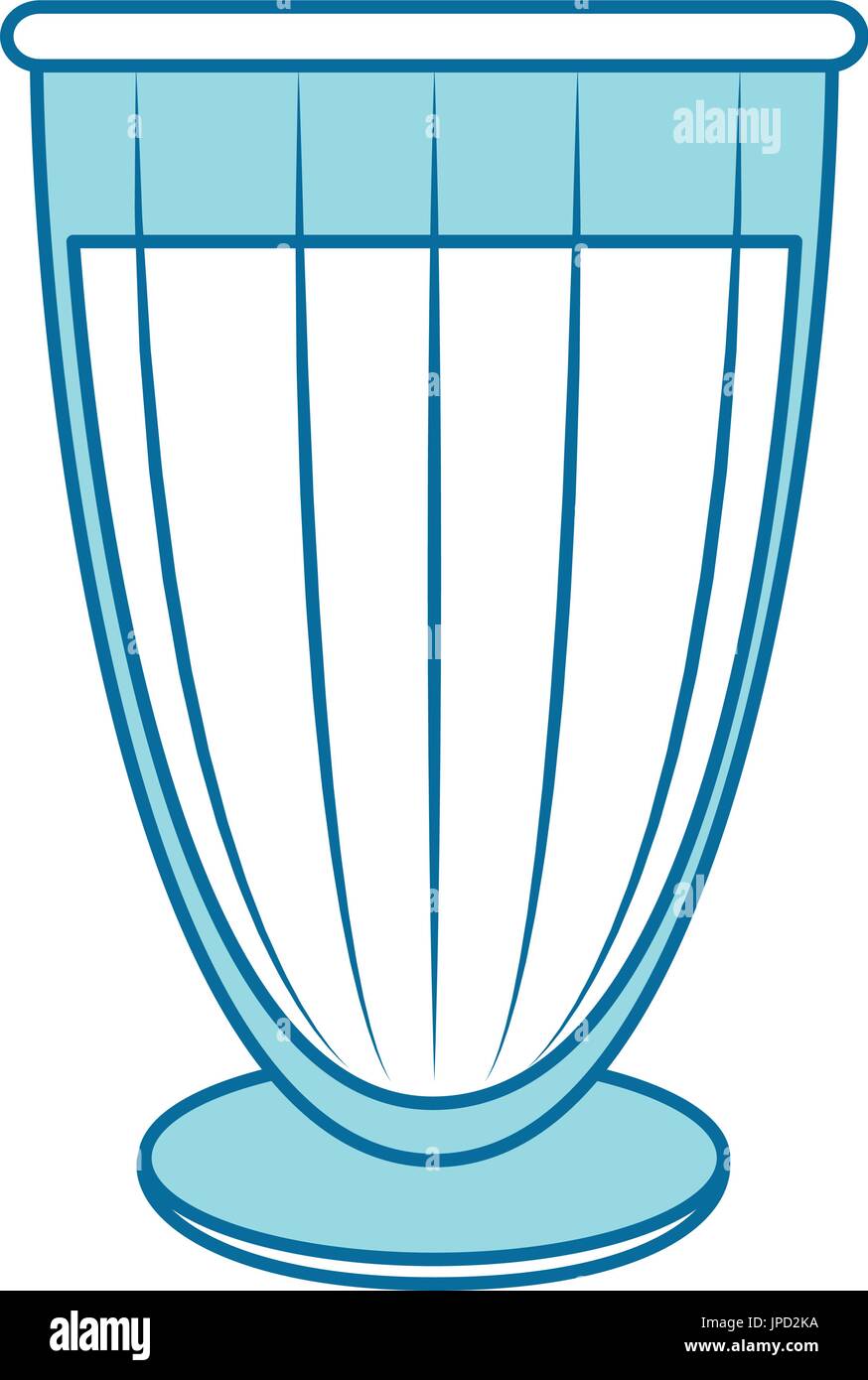 milk glass icon over white background vector illustration Stock Vector ...