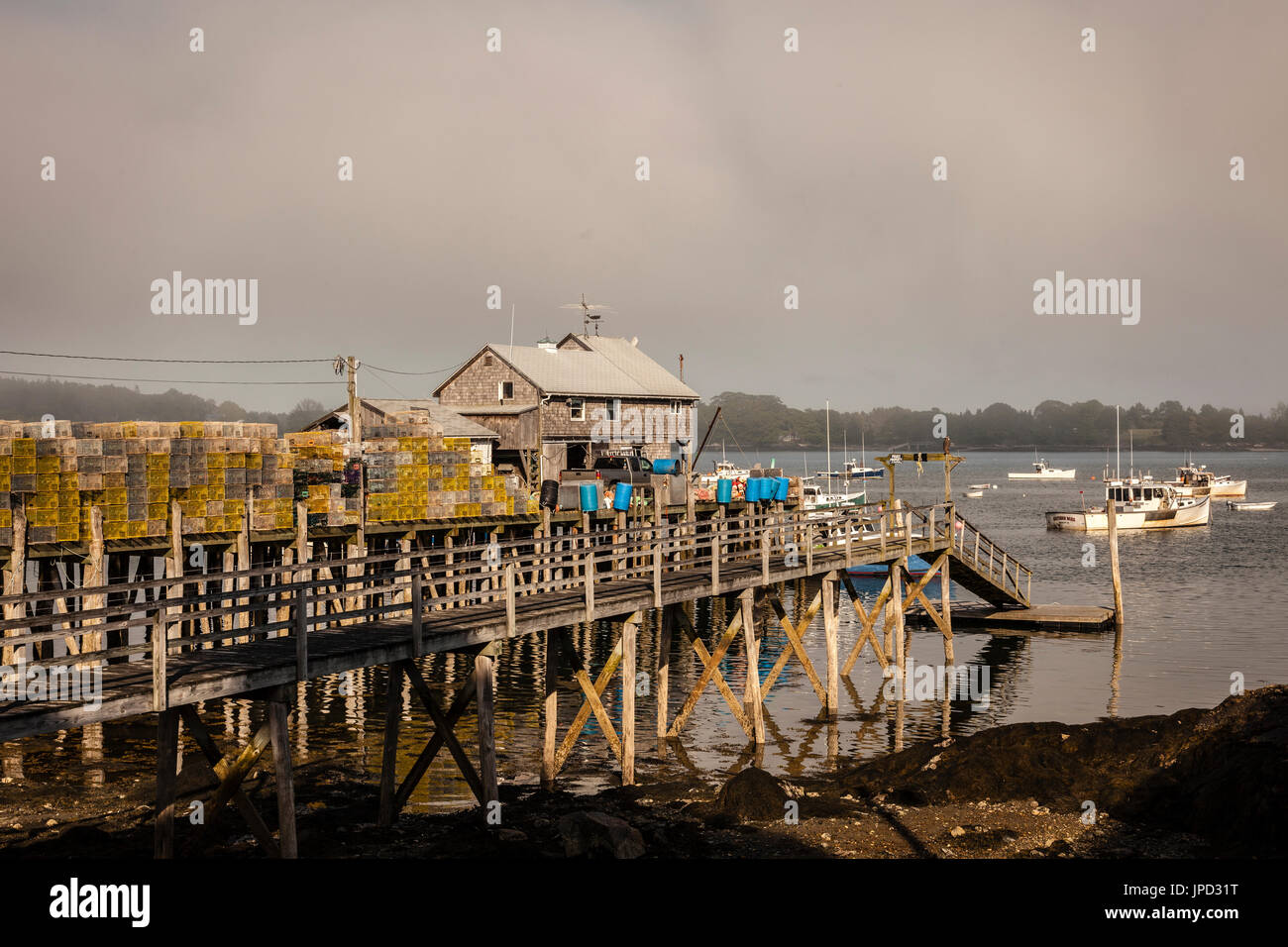 Lobster Boats Friendship, Maine, USA Stock Photo - Alamy