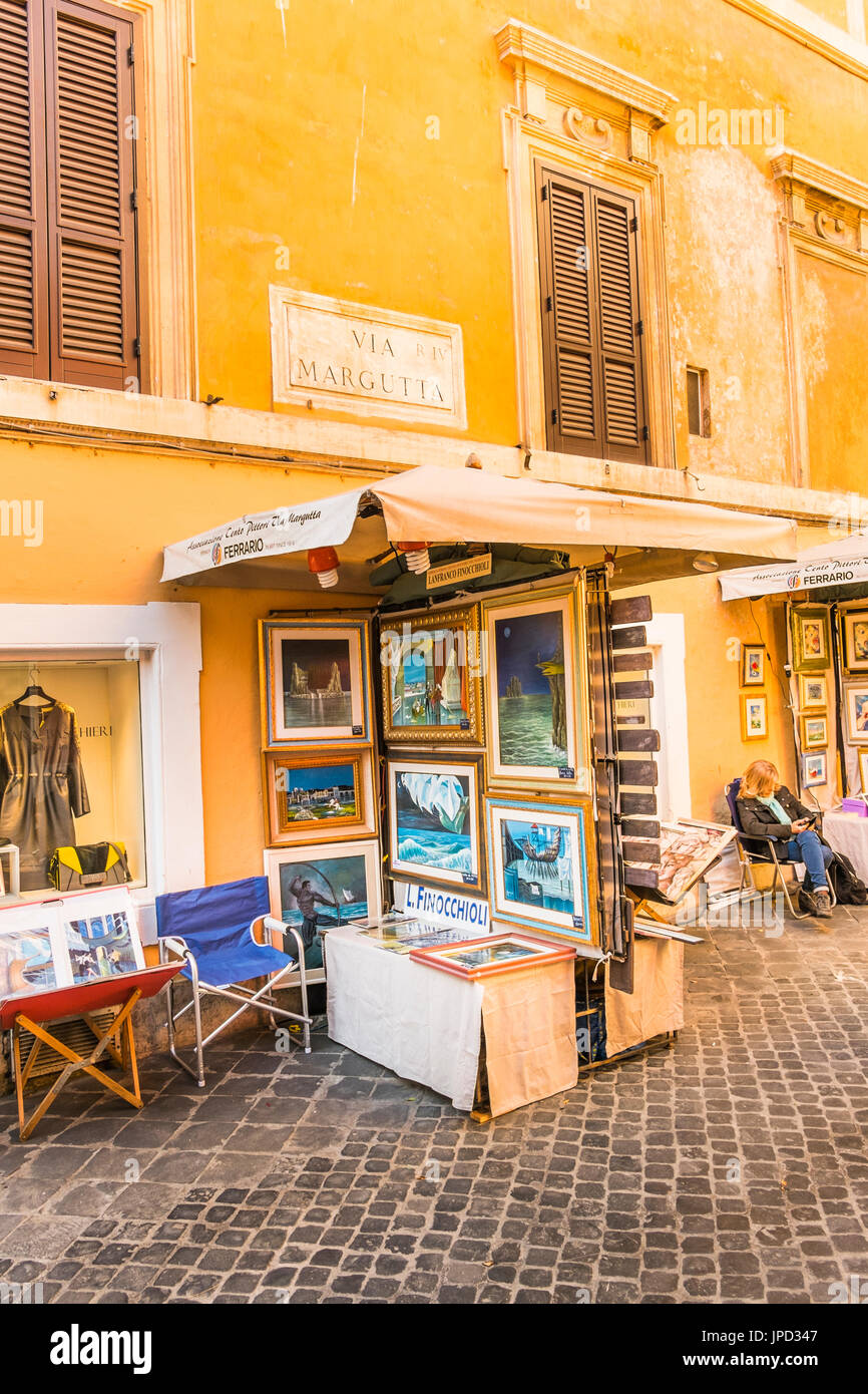 stalls at outdoor art fair Stock Photo - Alamy