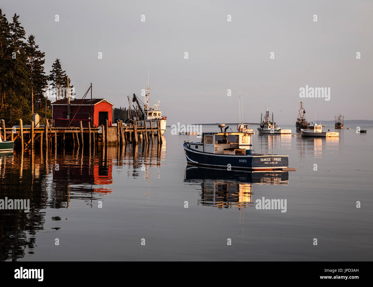 Port Clyde, Maine, USA Stock Photo - Alamy