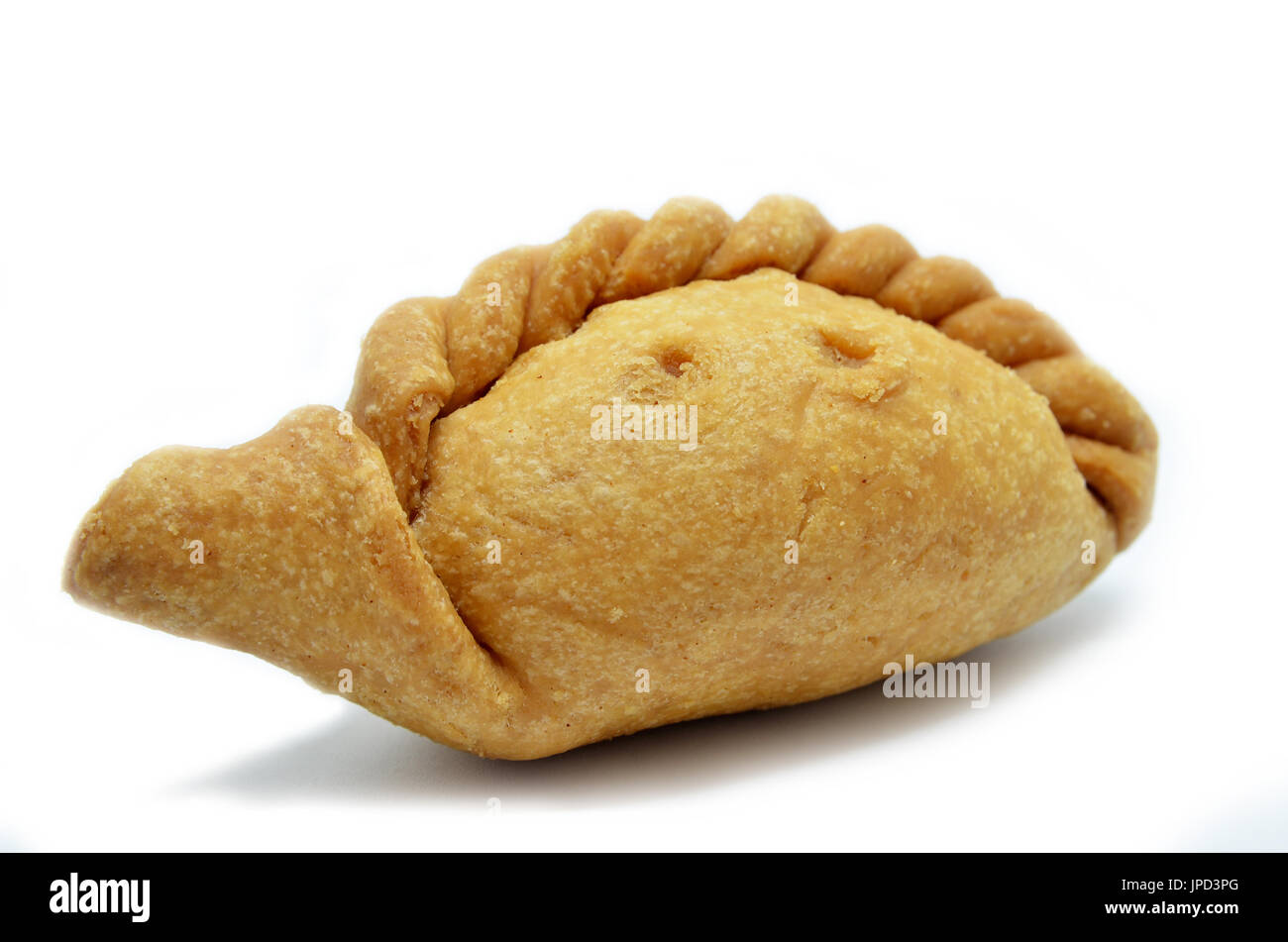 Curry puff isolated on white background. Asian food Stock Photo - Alamy