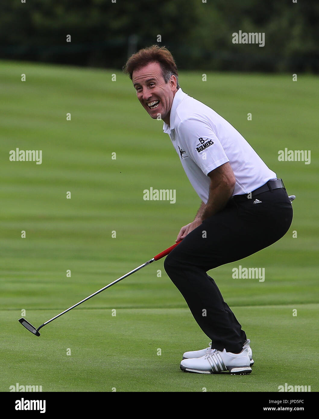 Day 1 of the Celebrity Cup golf tournament held at Celtic Manor Resort ...