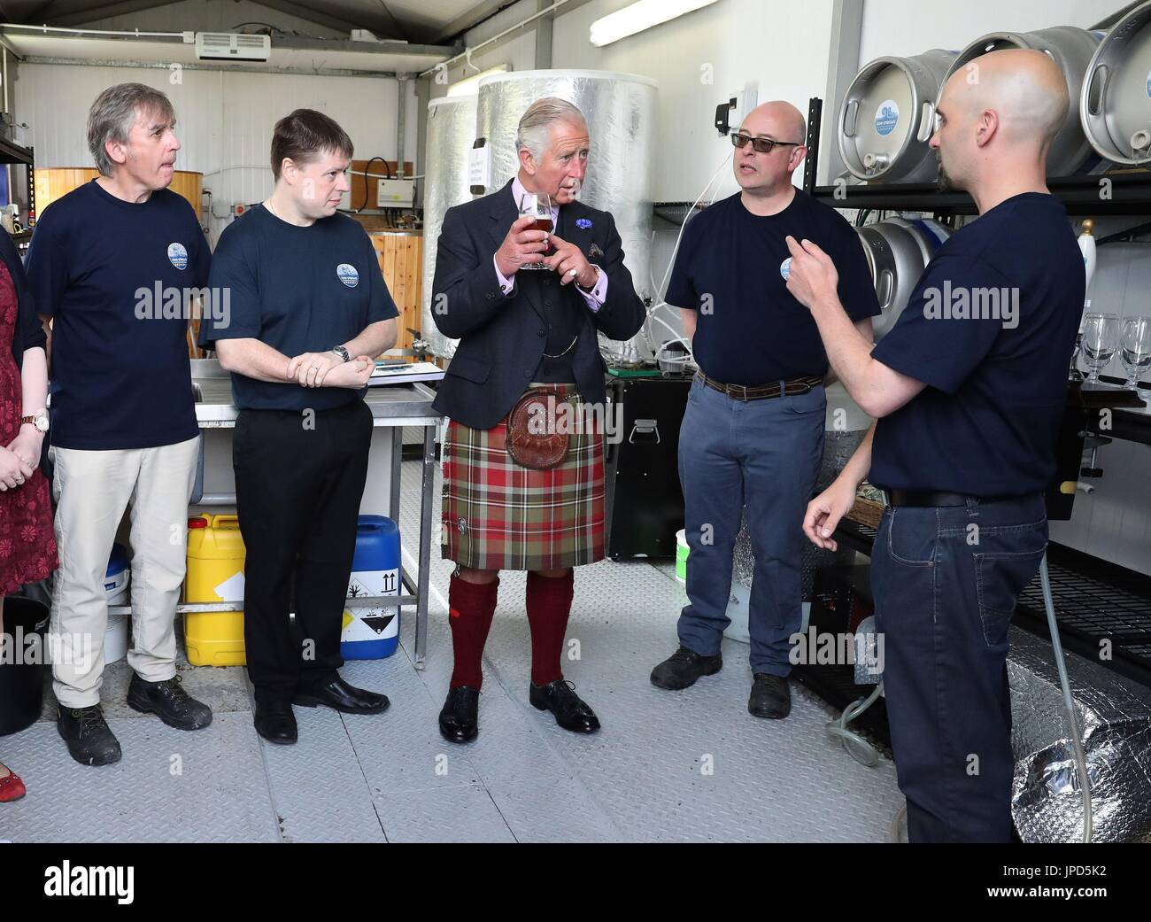The Prince of Wales, known as the Duke of Rothesay while in Scotland ...