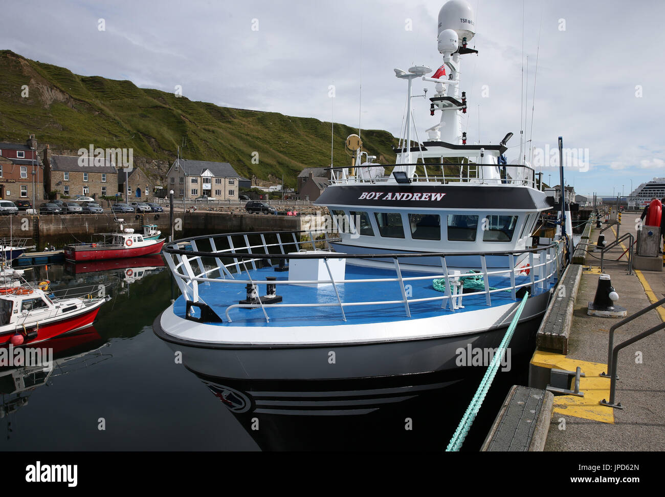 The boat "Boy Andrew" where the Prince of Wales, known as the Duke of ...