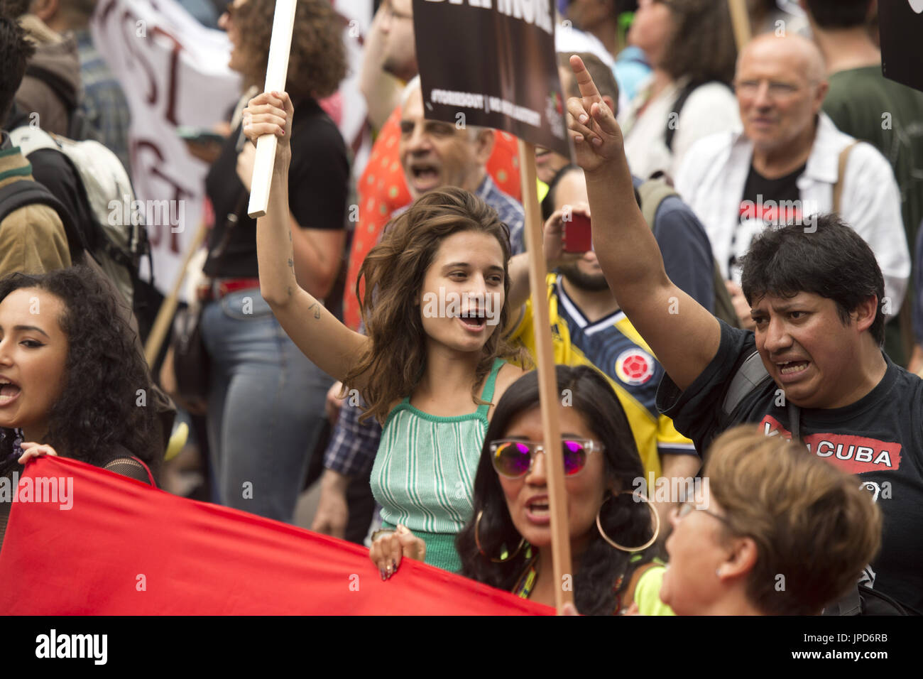 Thousands of people on the Not One More Day, Tories out national ...