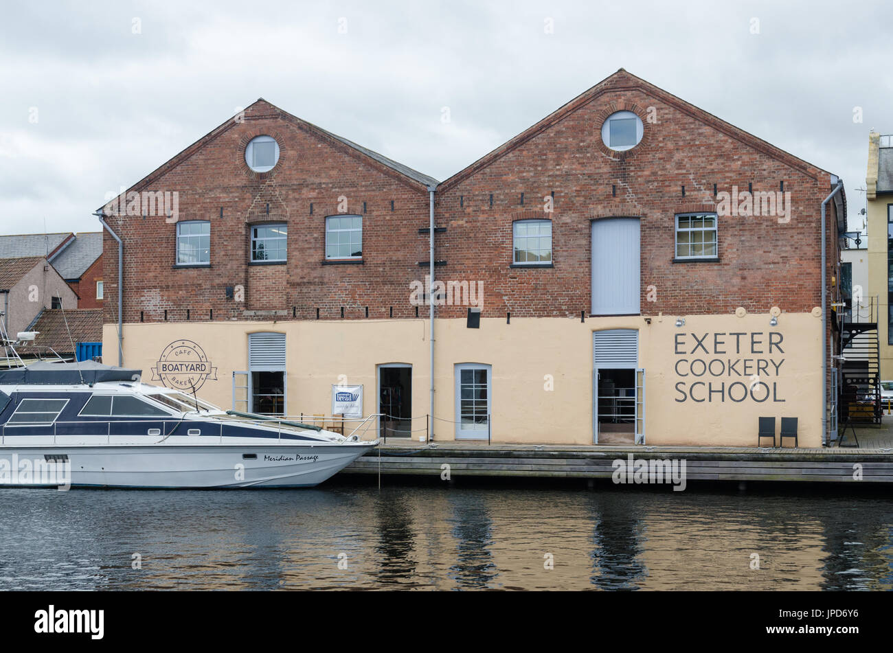 Exeter Cookery School and Boatyard Cafe and Bakery on The Quay on the ...