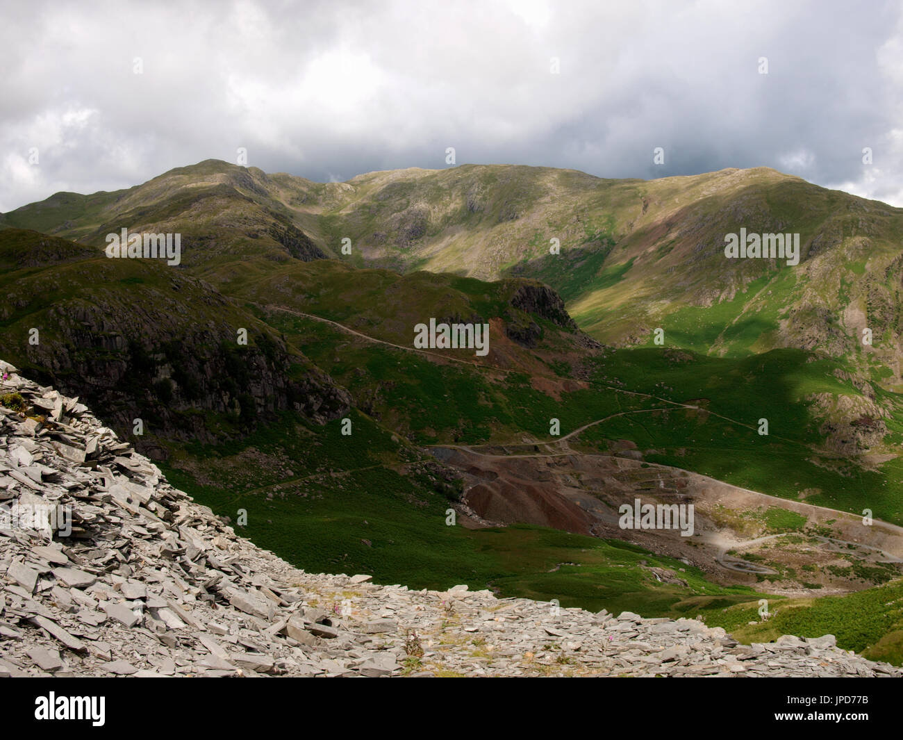 Coppermines Valley, Coniston, The Lake District, Cumbria, UK Stock ...