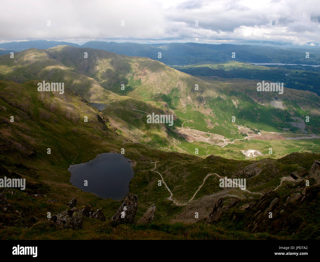 Old man coniston lake district hi-res stock photography and images - Alamy