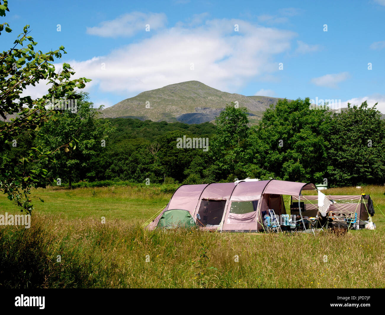 Family camping hi-res stock photography and images - Alamy